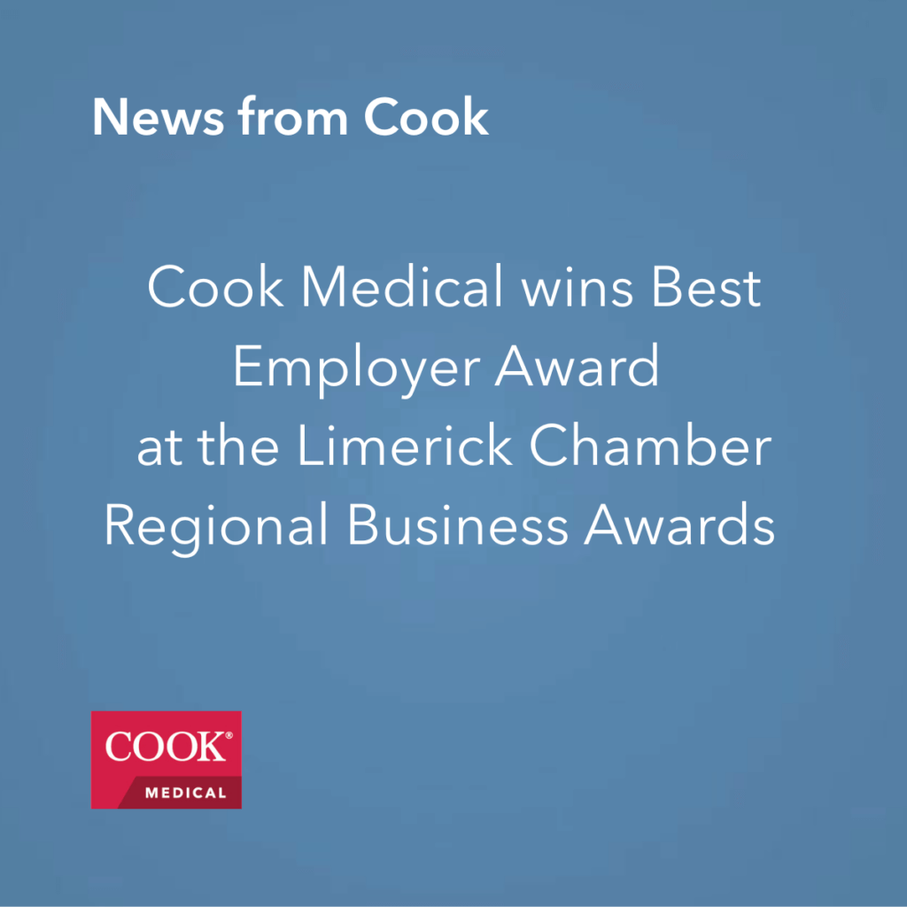 Cook Medical wins Best Employer Award at the Limerick Chamber Regional ...